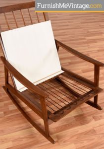 mid century modern rocking chair made in Yugoslavia