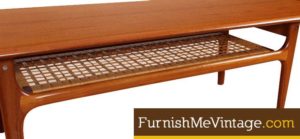 Mid Century Modern Trioh Danish Teak Coffee Table