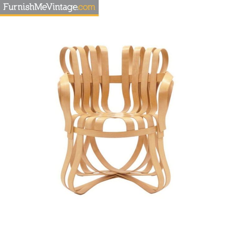 Pair of Frank Gehry for Knoll Cross Check Chairs